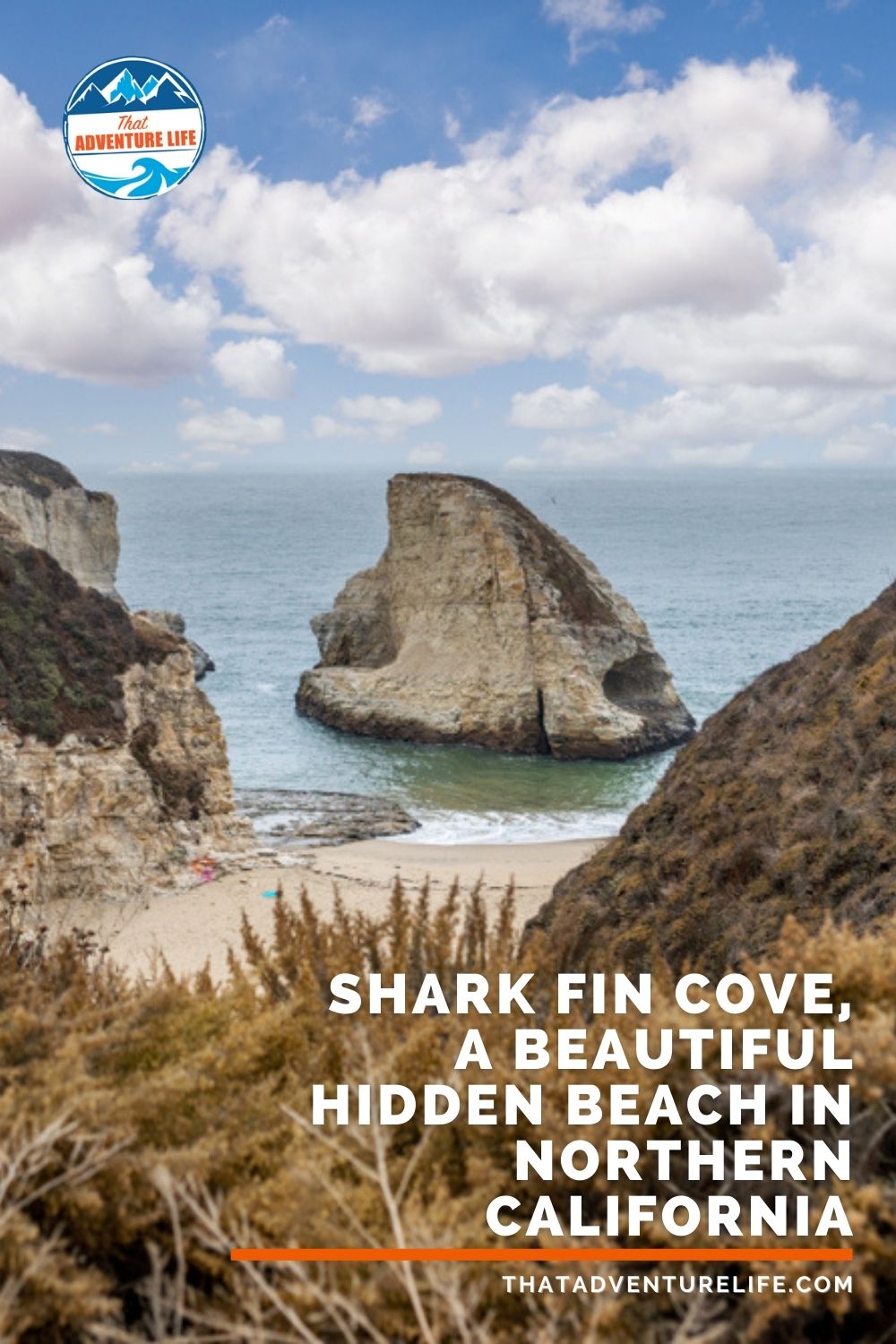 Shark Fin Cove, A Beautiful Hidden Beach In Northern California - Live ...