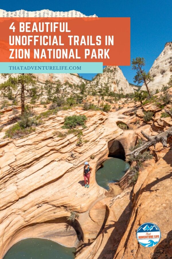4 Beautiful Unofficial Trails in Zion National Park - Live That Adventure