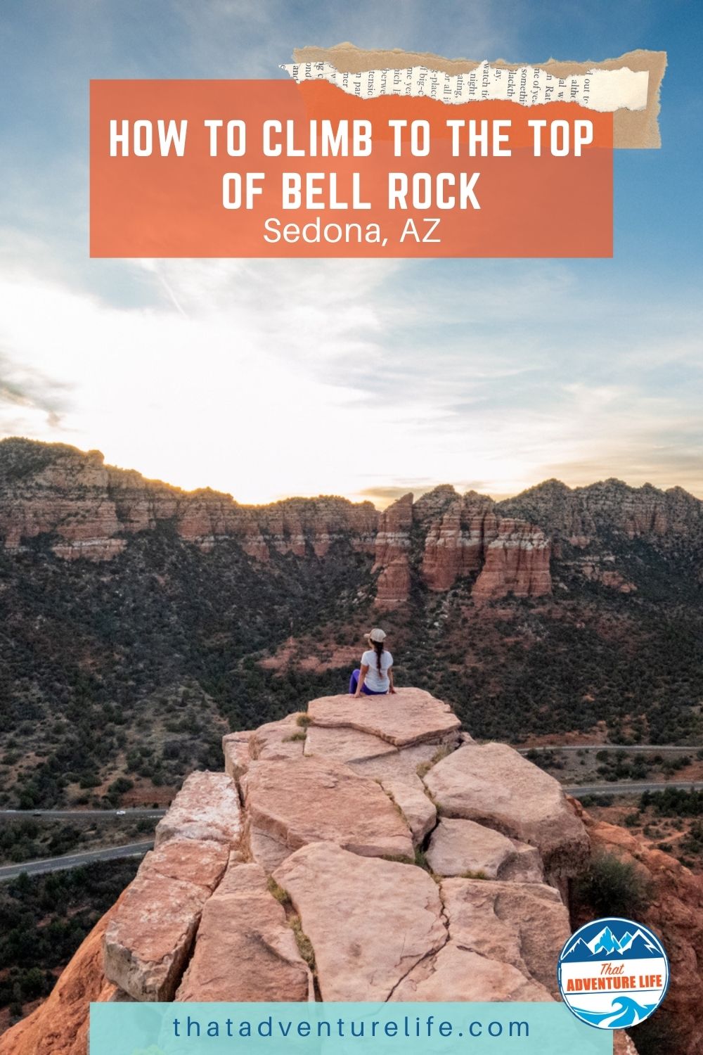 How to Climb to the Top of Bell Rock | Sedona, AZ - Live That Adventure