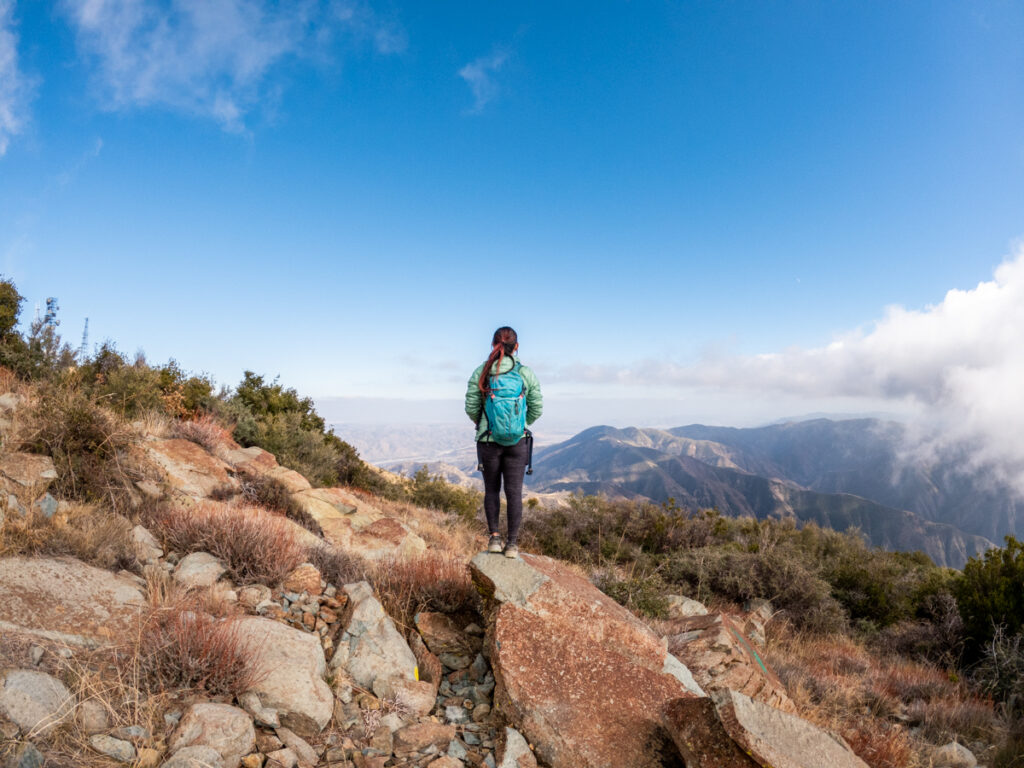 How to Hike Santiago Peak via Maple Springs | Silverado, CA - Live That ...