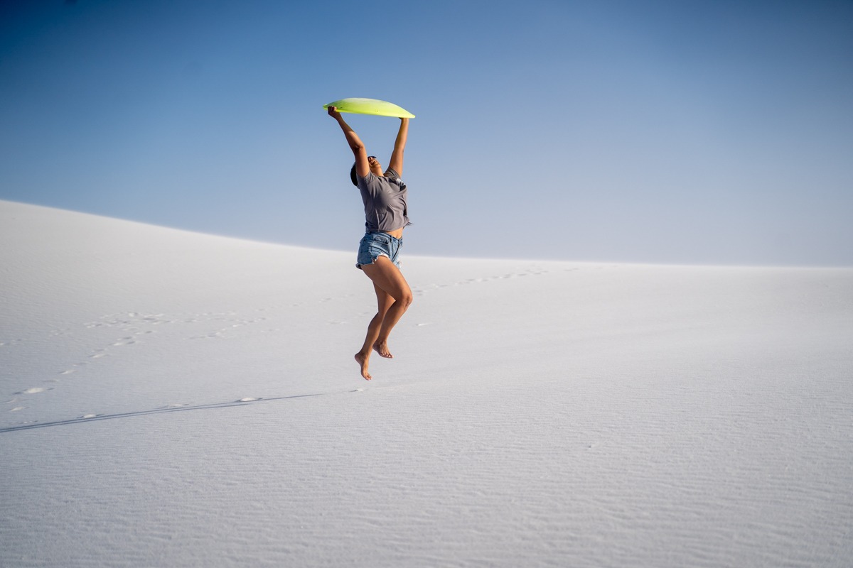How to Go Sledding at White Sands National Park | NM - Live That Adventure