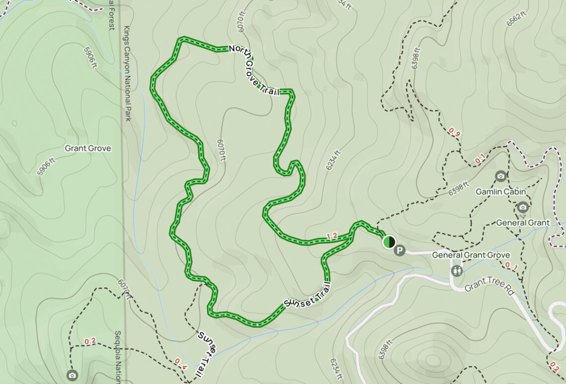How to Hike North Grove and Sunset Loop, Kings Canyon National Park ...