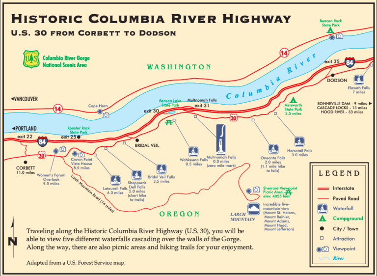 Columbia River Gorge Waterfall Corridor: Everything You Need to Know ...